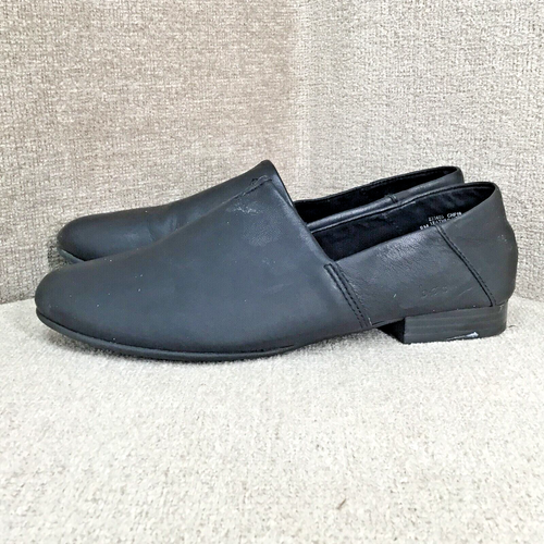 Born BOC Suree Shoes Womens 8M Black Leather Comfort Slip On Loafers ...