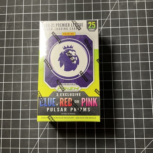 Panini Prizm 2020-21 Premier League Soccer Cereal Box (Blue, Red or ...