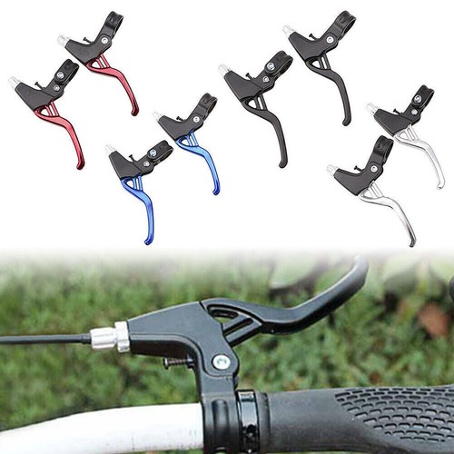 2pcs Mountain Bike Bicycle Hand Brake Levers Bar Handlebar Lever Set ...