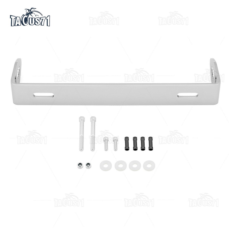 LED Turn Signal License Plate Relocation Kit For Harley Fat Boy ...