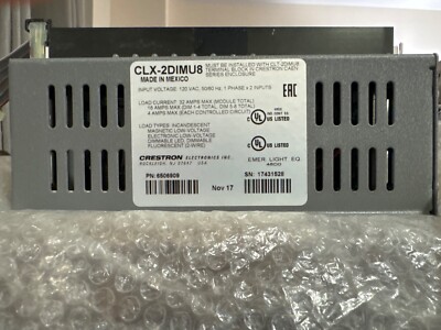 crestron clx-2dimu8 dimmer module | eBay