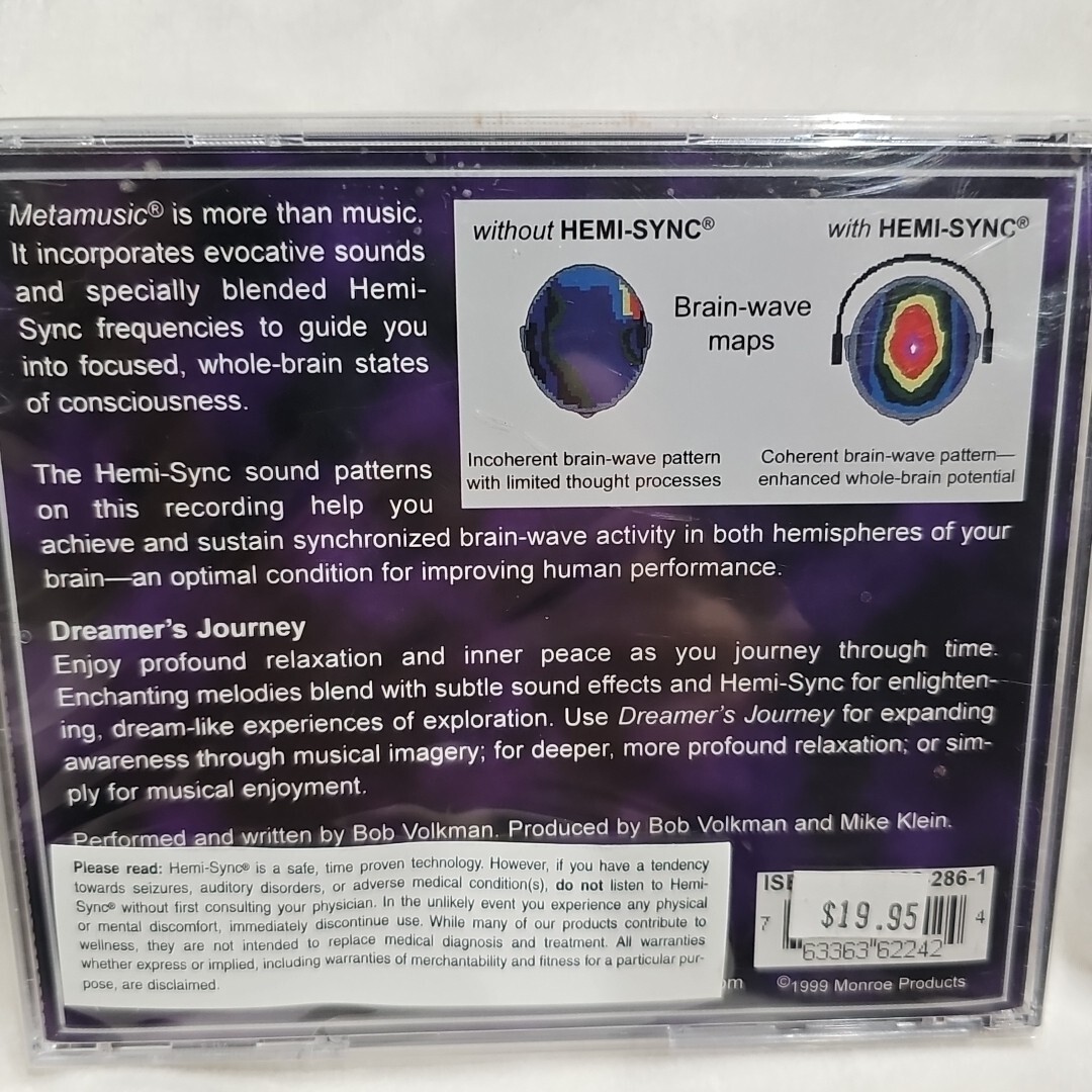 Dreamer's Journey by Volkman, Bob & Hemi-Sync (CD, 1996) for sale online | eBay