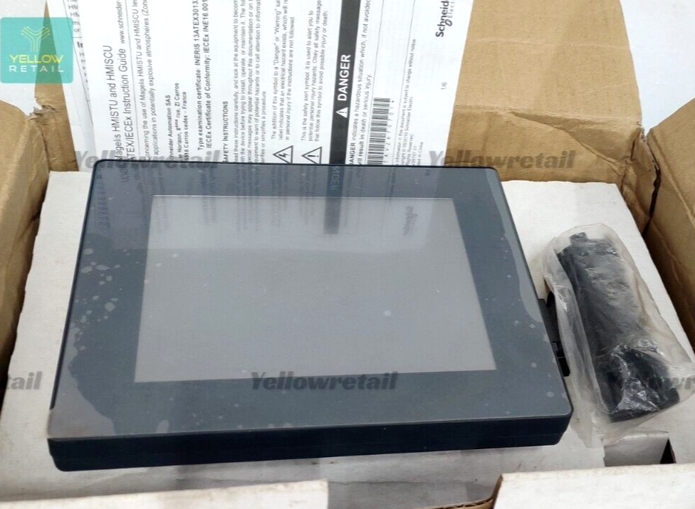 1x HMIS5T SCHNEIDER ELECTRIC TOUCH PANEL SCREEN 24 VDC HMIS5TU855W | eBay