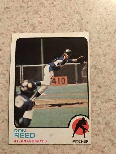 1973 TOPPS BASEBALL CARD #72 RON REED PITCHER EX | eBay
