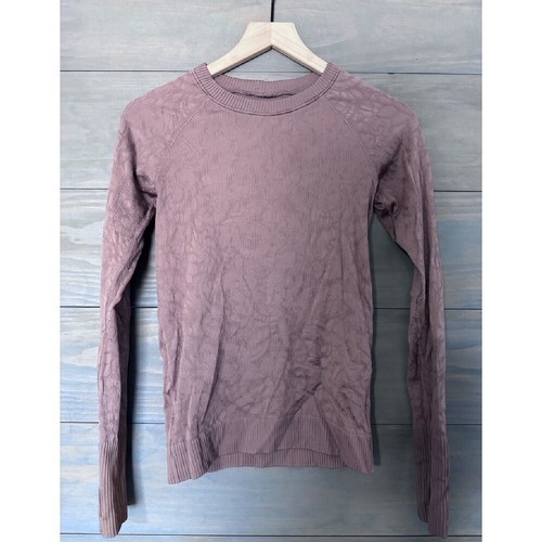 LULULEMON Women's Rest Less Textured Long Sleeve Shirt Size 4 Thumb ...