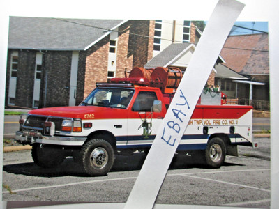 LEHIGH TWP PA FIRE ENGINE 4742 1997 FORD READING BRUSH TRUCK PHOTO ...