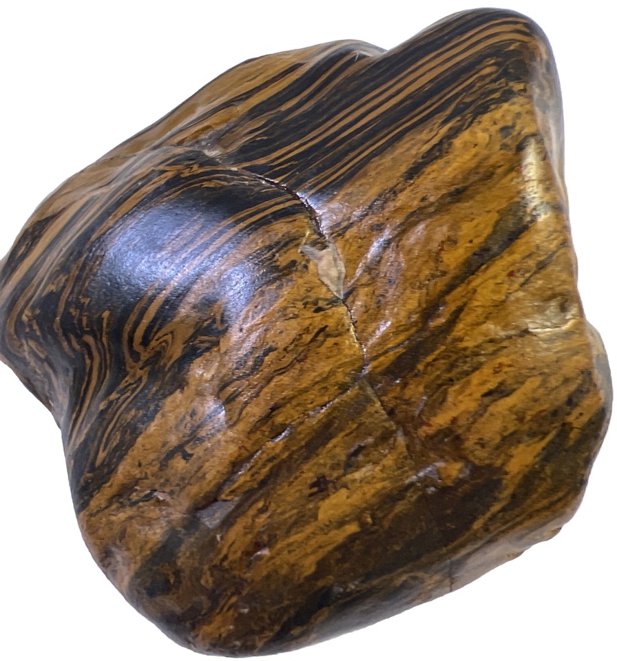 MORMON SEER STONE LDS WYOMING Banded Iron Tiger Ironstone GENESIS ...