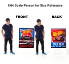 1/64 Diorama Display STREET SIGNS SIDEWALK Model City Scene Accessory S ...