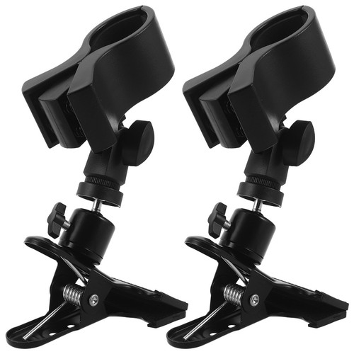 2 Pcs Hands-Free Hair Dryer Holder Clamps on Stand Multi Function ...