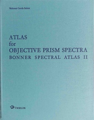 Bonner Spectral-Atlas Teil: 2., Atlas for objective prism spectra ...