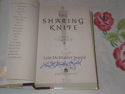 The Sharing Knife : Legacy by Lois McMaster Bujold *Signed ...