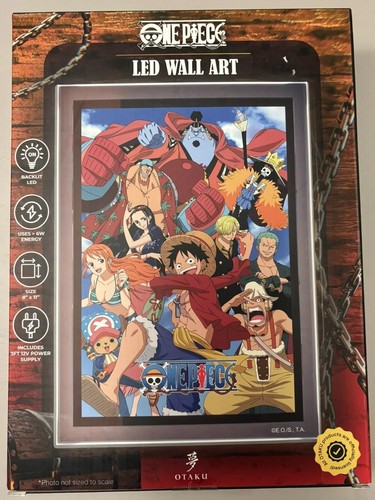 One Piece Anime LED Wall Art Brand New Otaku Lamps | eBay