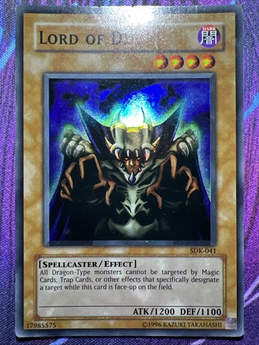 Yu-Gi-Oh! Lord Of D. SDK-041 - Foil Shift Misprint Error | eBay