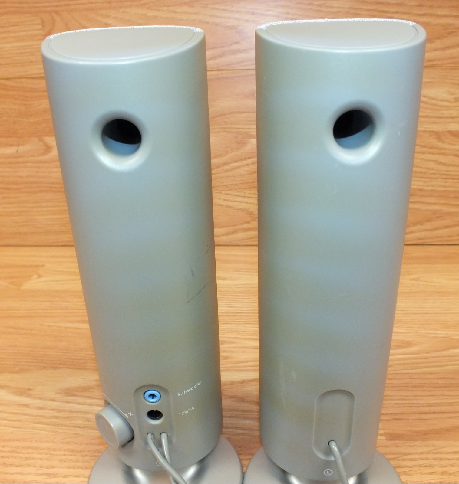 Set of 2 Genuine HP (HP 5187-8366) Rock 2.0 Computer Speakers Only ...