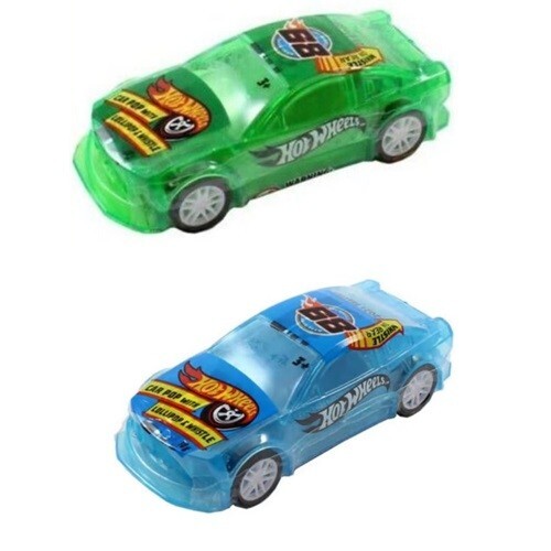 911343 2 X 5G CAR HOT WHEELS CANDY CAR POP WITH LOLLIPOP AND WHISTLE 3 ...