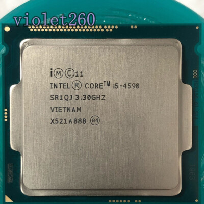 4Th Gen Intel Core i5-4590 SR1QJ LGA 1150 CPU Processor 3.30Ghz Quad ...