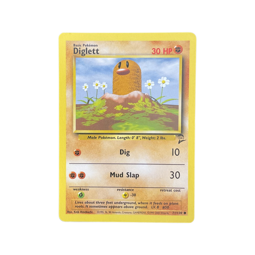 Diglett 71/130 Base Set 2 WOTC (EX-MINT) | eBay