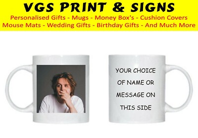 LEWIS CAPALDI PERSONALISED WHITE MUG FAST POSTAGE IDEAL GIFT | eBay UK