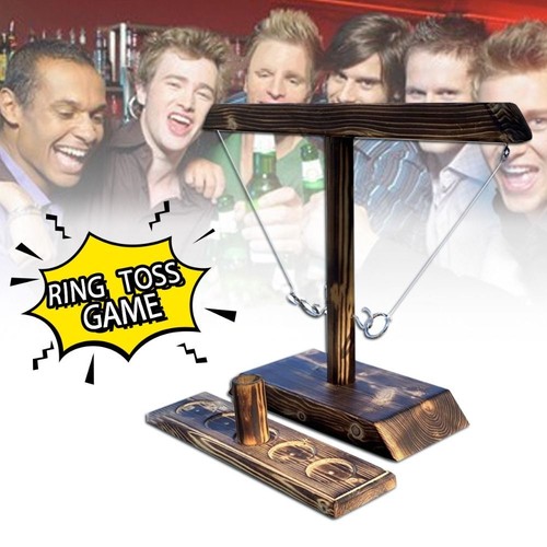 Wooden For Home For Bars Ring Toss Games Party Toy Interactive Drinking ...