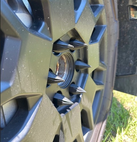Tesla Cybertruck Spikey Lug Nut Cover Set of 24 (6 Per Cybertruck Wheel ...