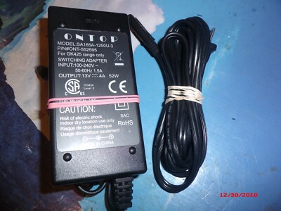 ONTOP ONT-552595 SA165A-1250U-3 - GOODKNIGHT GK425 POWER SUPPLY ADAPTER ...
