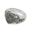 Biker's Ring Motorcycle Style Ring Sterling Silver 925 | eBay