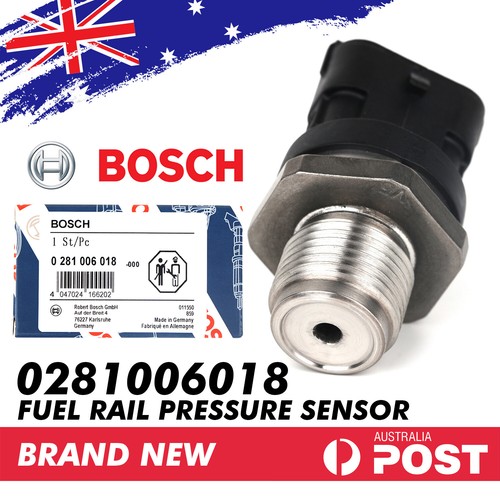 NEW BOSCH FUEL RAIL PRESSURE SENSOR FOR FORD RANGER MAZDA BT 50 2.5CDVi ...