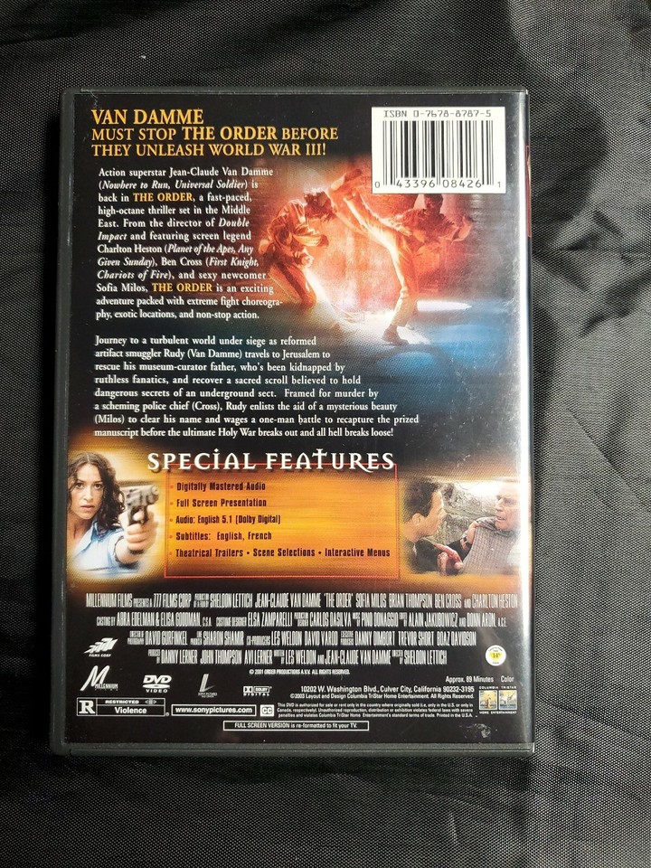 The Order dvd | eBay