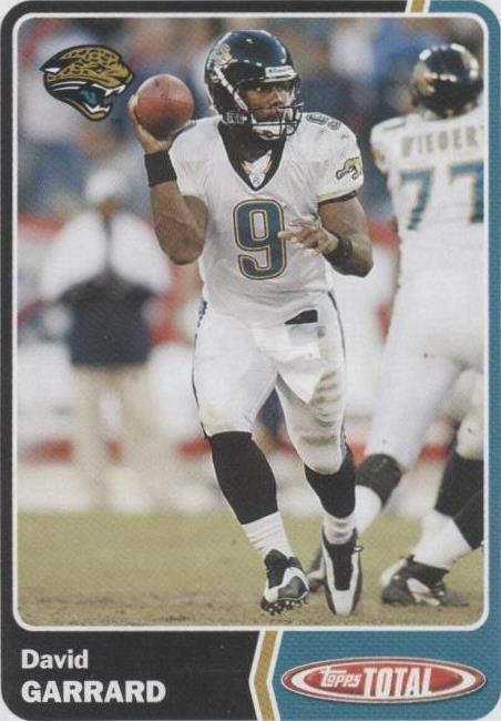 2003 Topps Total - David Garrard #239 for sale online | eBay