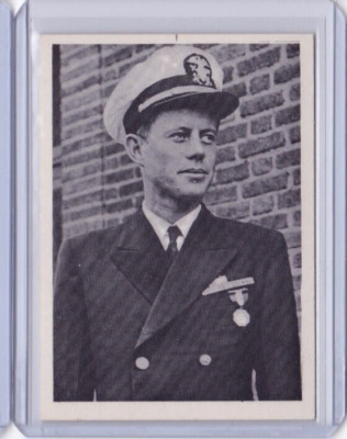 1963 Rosan President John F Kennedy JFK Trading Card #5 WAR HERO | eBay