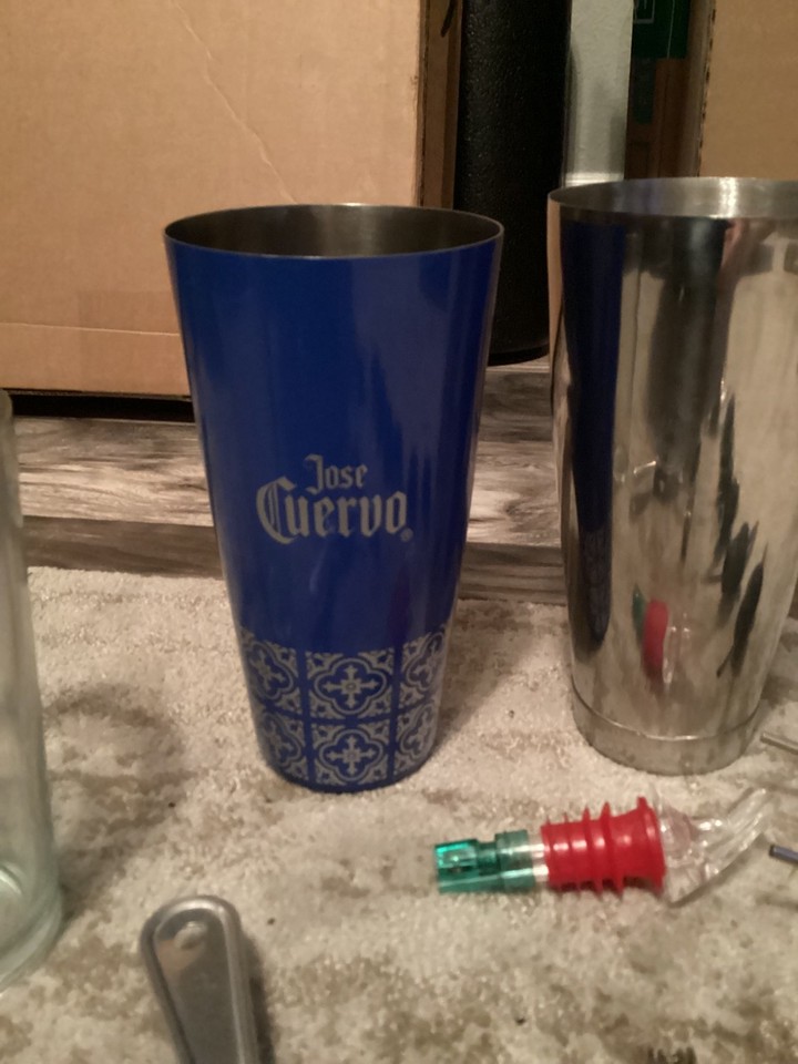 jose quervo shaker bar supplies silver palm tool and pourers | eBay