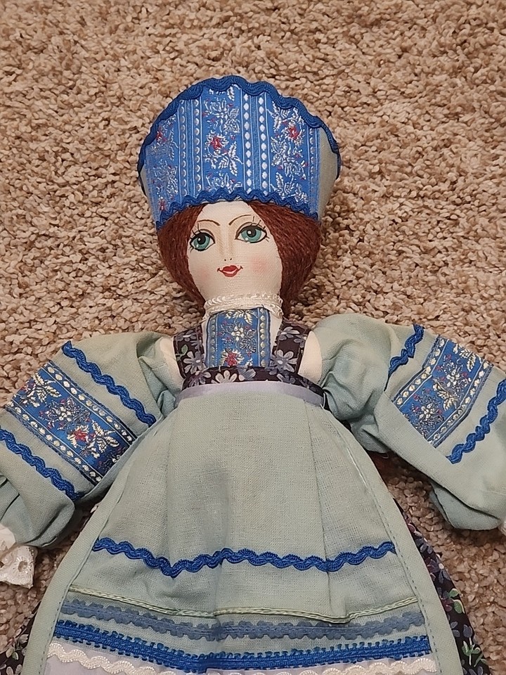 Russian Cloth Doll Folk Art | eBay