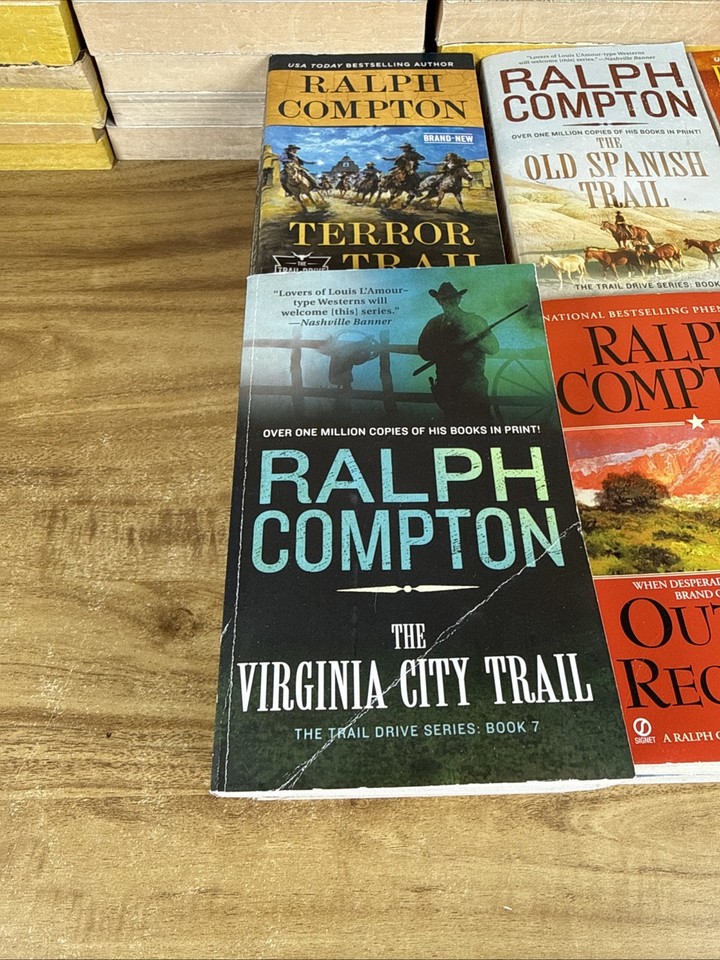 Ralph Compton Lot of 19 Paperback Western Books | eBay