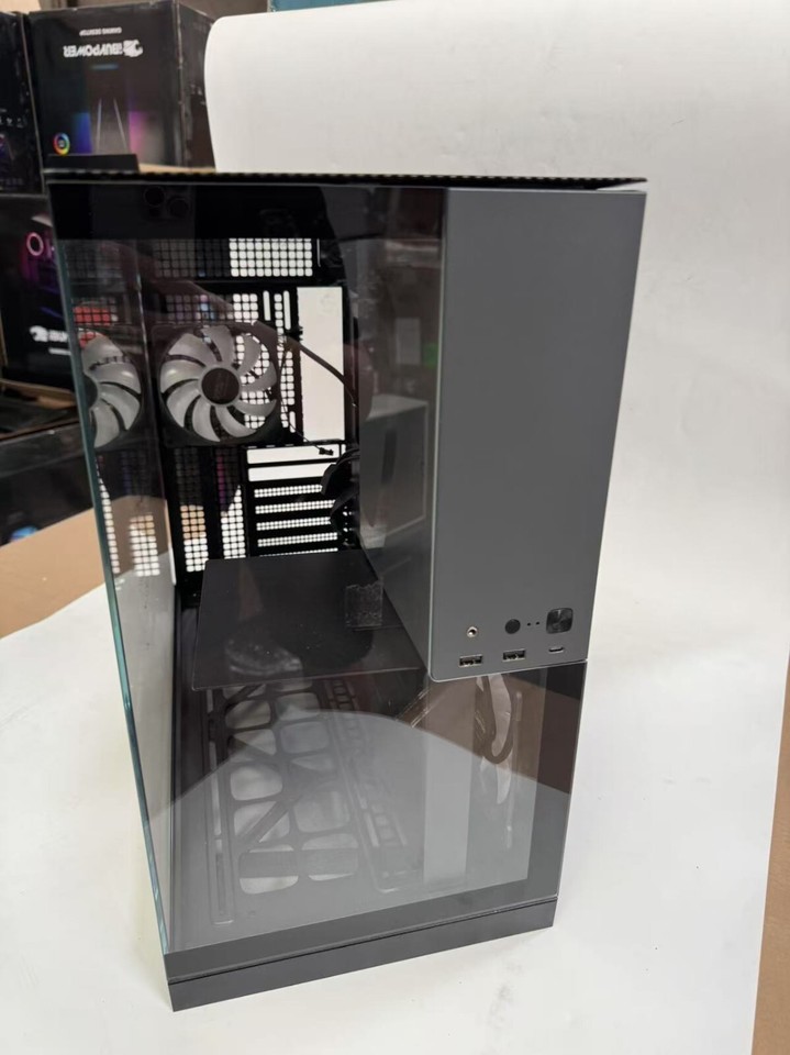 Geometric Future M5 Tempered Glass Mid Tower, E-ATX/ATX Gaming Case ...