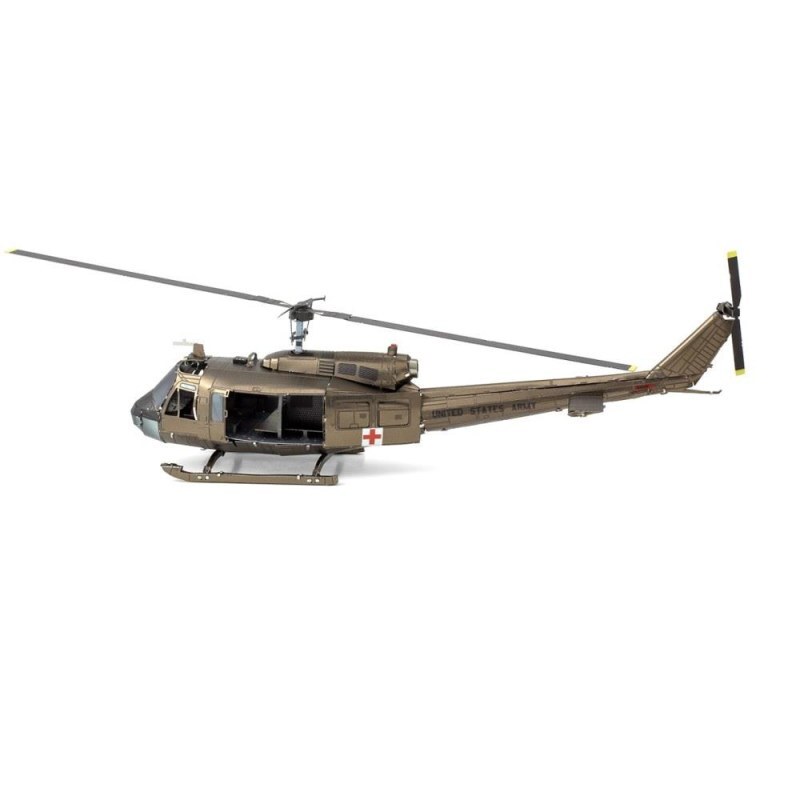 Metal Earth - UH-1 Huey Helicopter DIY Model 3D Assemble Steel Sheet ...