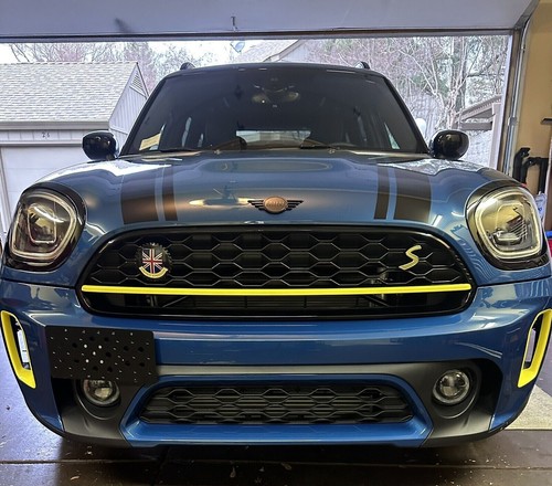 Tow Hook License Plate Mount Bracket For MINI Cooper Countryman F60 ...