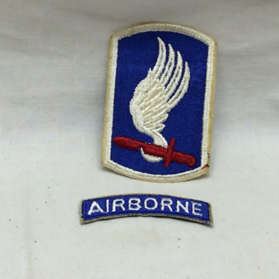 Military Patch Badge 173rd Army Infantry Airborne w/ Arc Tab Felt ...