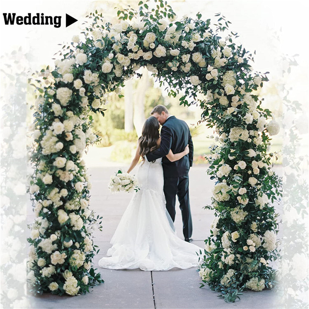 Wedding Bridal Floral Background Arch Outdoor Anti-rust Metal Garden ...