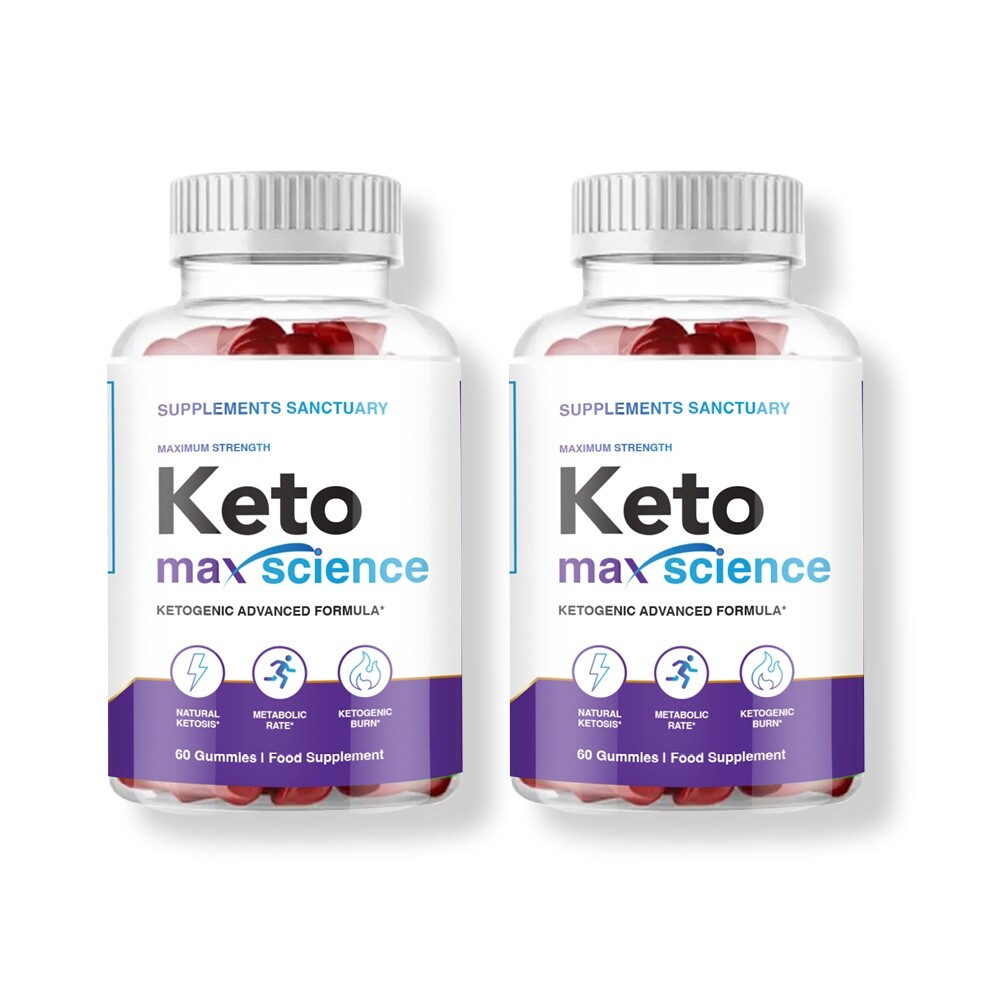 Keto Max Science Ketogenic Advance Formula Gummies 2 Monthly Supply ...