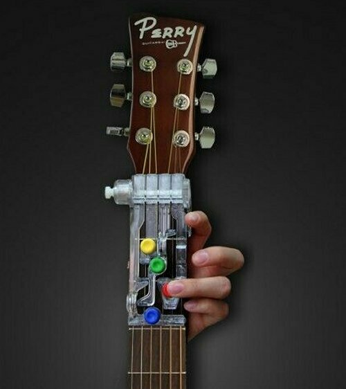 CHORD BUDDY Guitar Learning System DIGITAL Right Hand Teaching Aid ...