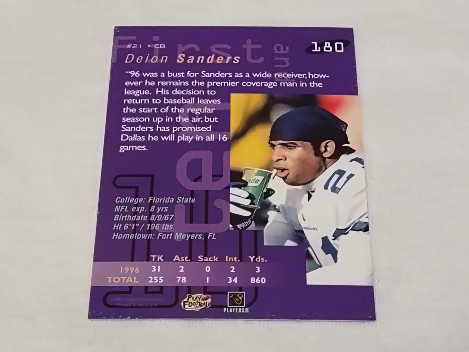 1997 Playoff First Ten 180 Deion Sanders For Sale Online EBay 1997-playoff-first-ten-180-deion-sanders-for-sale-online-ebay