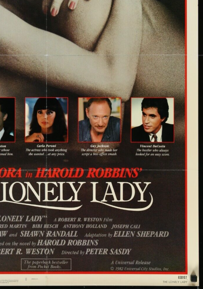 The Lonely Lady (1983) - original movie poster - Pia Zadora | eBay