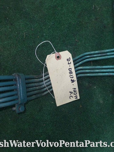 Volvo Penta KAD44 P-C fuel pipes fuel rail fuel Deliver 3580985 3580986 ...