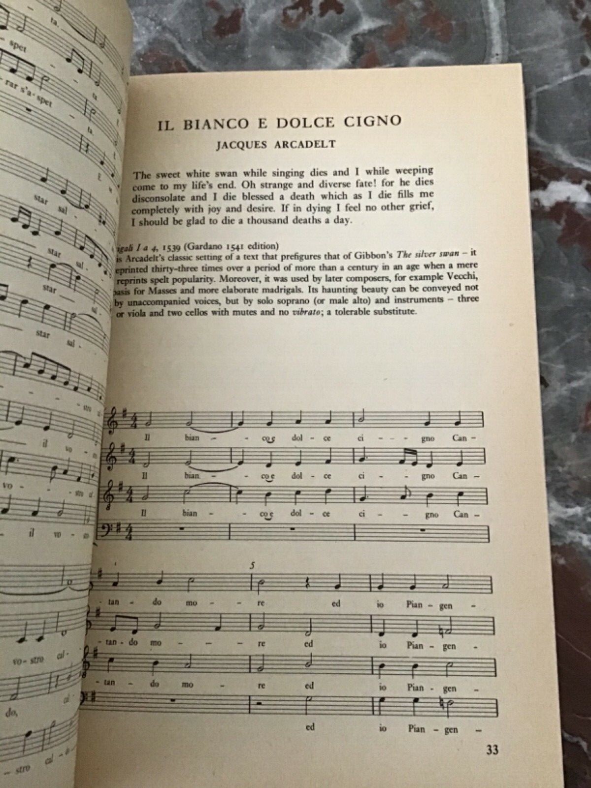 The Penguin Book of ITALIAN MADRIGALS for Four Voices J Roche : Music ...