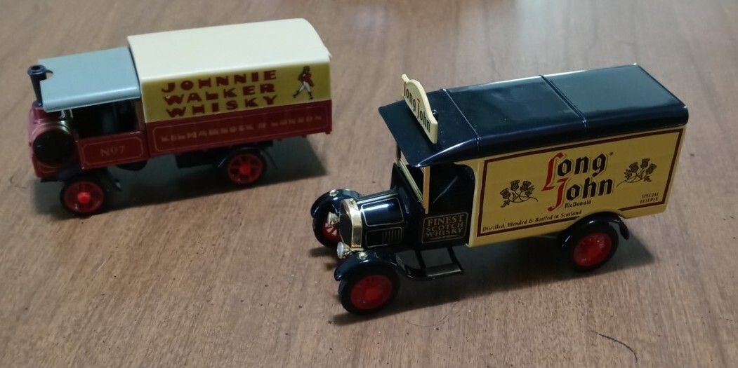 2x Matchbox Models of Yesteryear Ford TT Van Yorkshire Steam - Johnnie ...