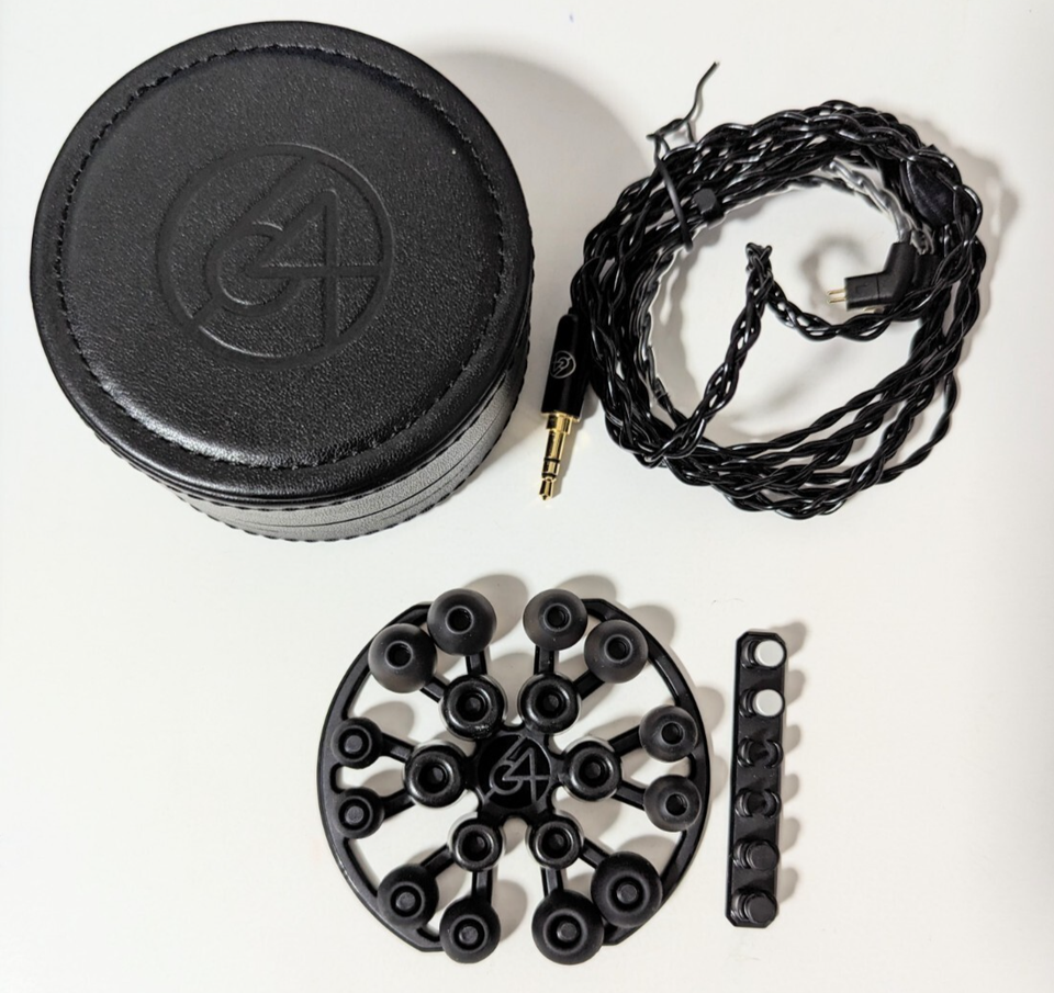64 AUDIO U4s Universal Fit In-Ear Monitors Earphones 64A-7051 Used w ...