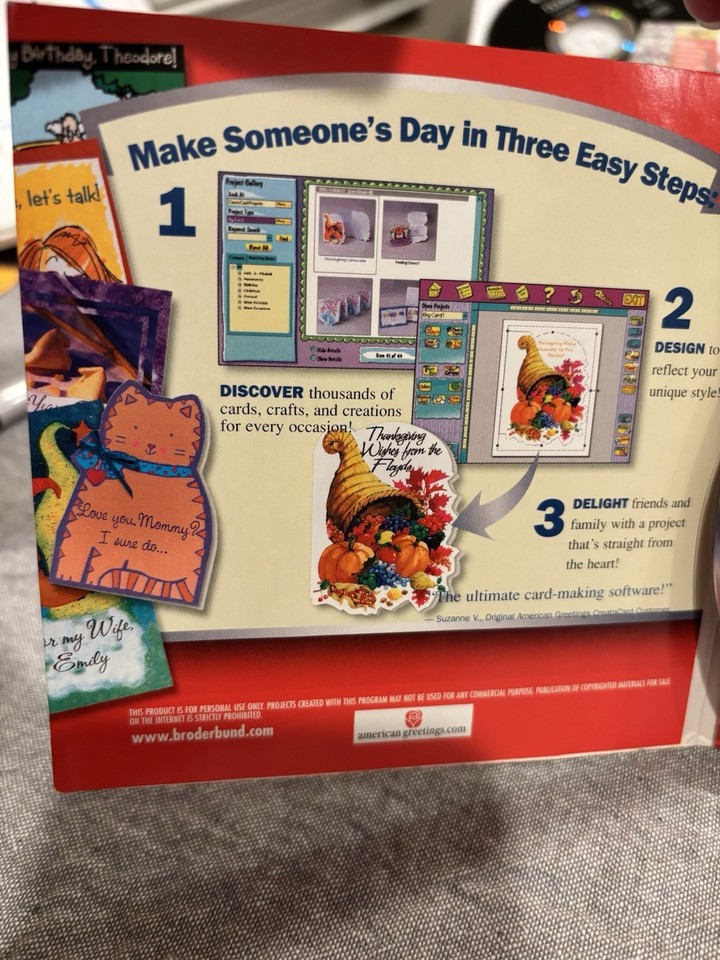 American Greetings CreataCard CD Cards For All Occasions 2002 | eBay