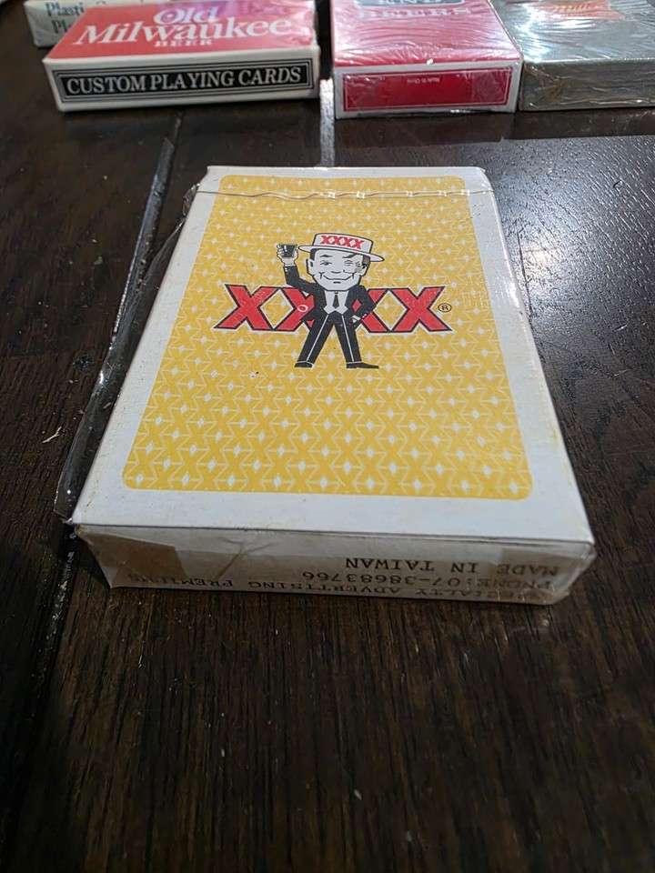 BRAND NEW SEALED - VINTAGE MR. XXXX DECK PLAYING CARDS | eBay Australia