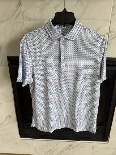Kenneth Cole Small Golf Mens Toucan Patterned Performance Polo Shirt | eBay