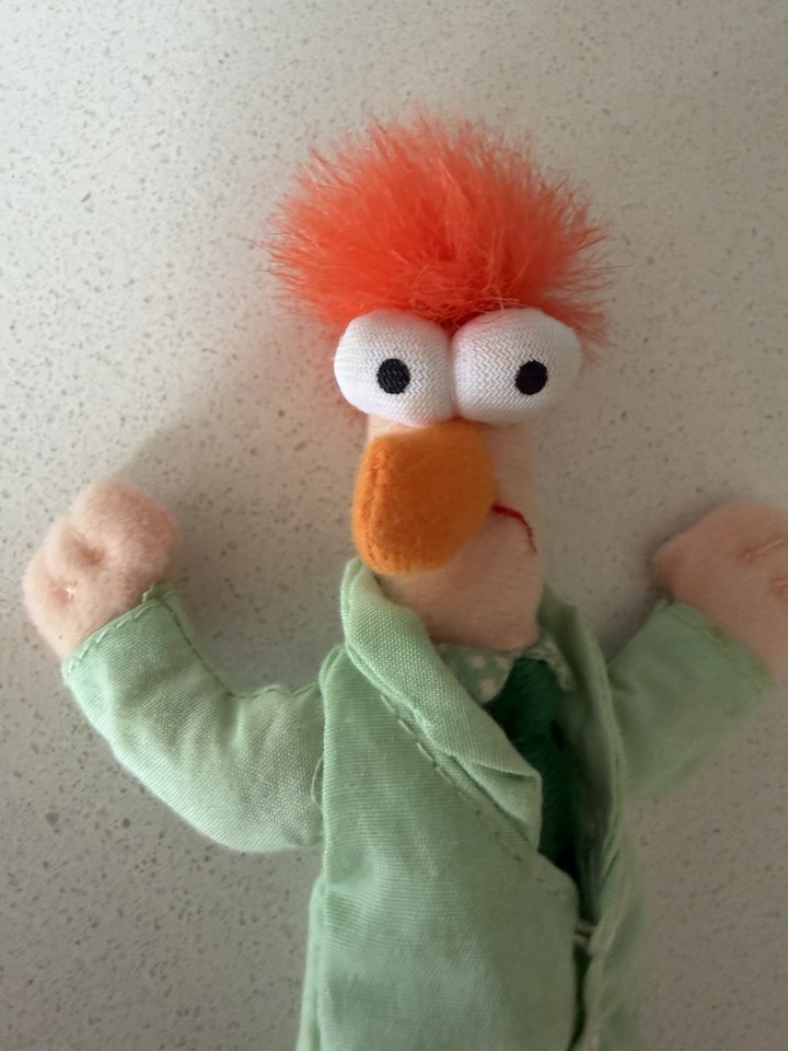 Muppets Beaker Soft Toys Plush McDonalds collection 2002 vintage Jim ...